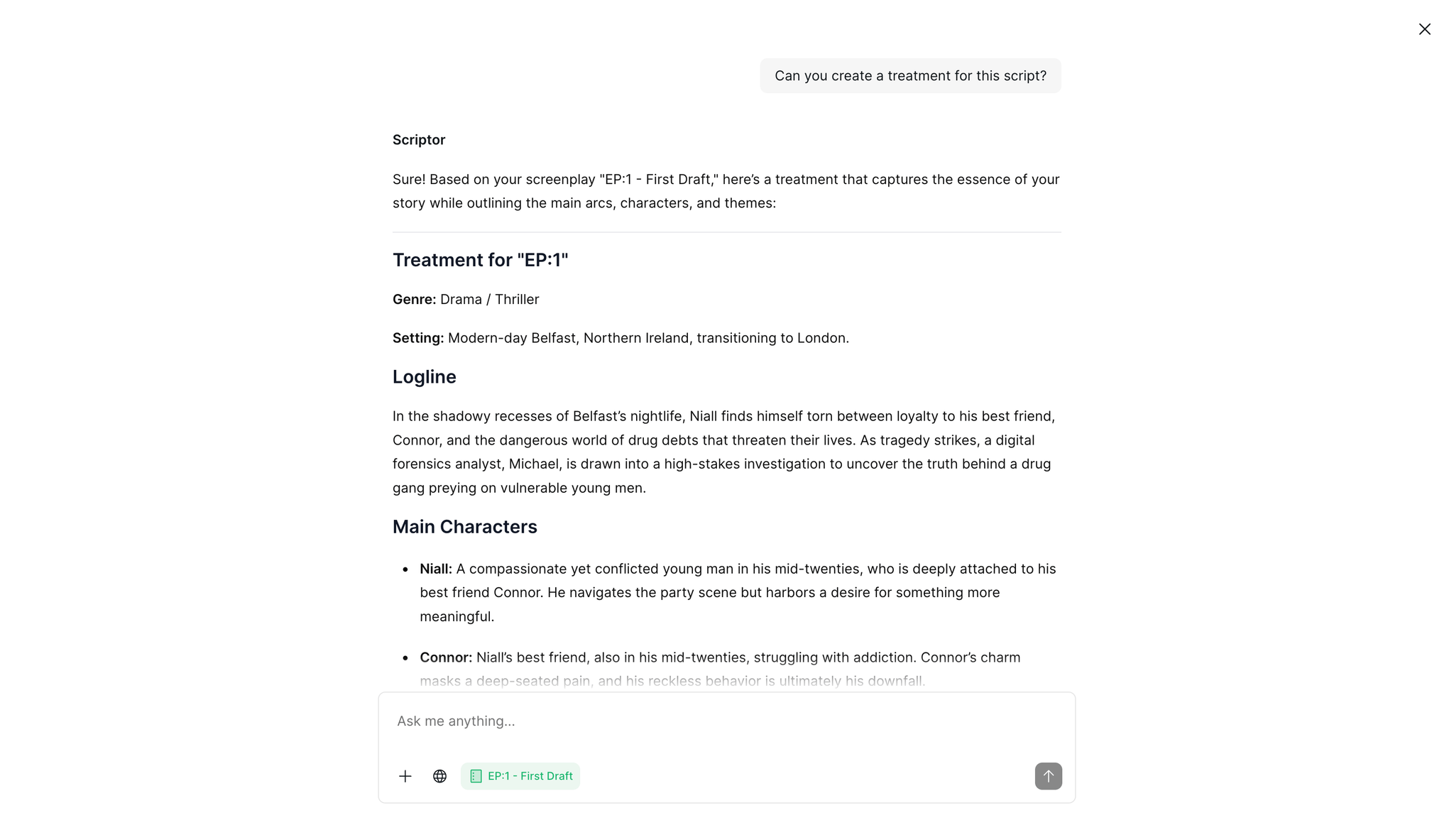 Scriptor | Free Screenwriting Software for Film, TV & Theatre | Scriptor